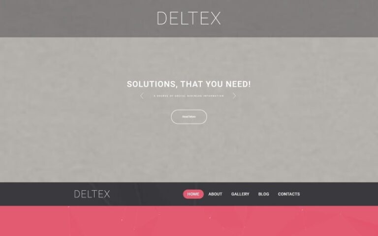 Deltex WordPress Theme - Template Witch