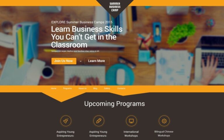 Business WordPress Theme - Template Witch