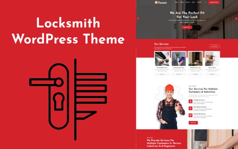 Locma - Locksmith WordPress Theme - Template Witch