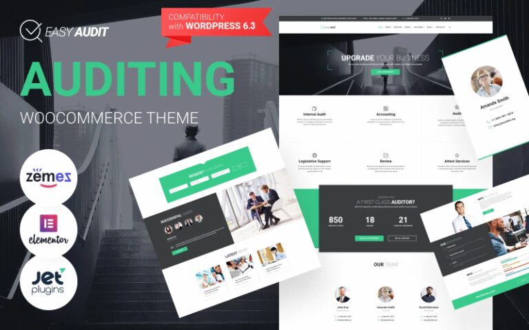 EasyAudit - Auditing WordPress Theme - Template Witch