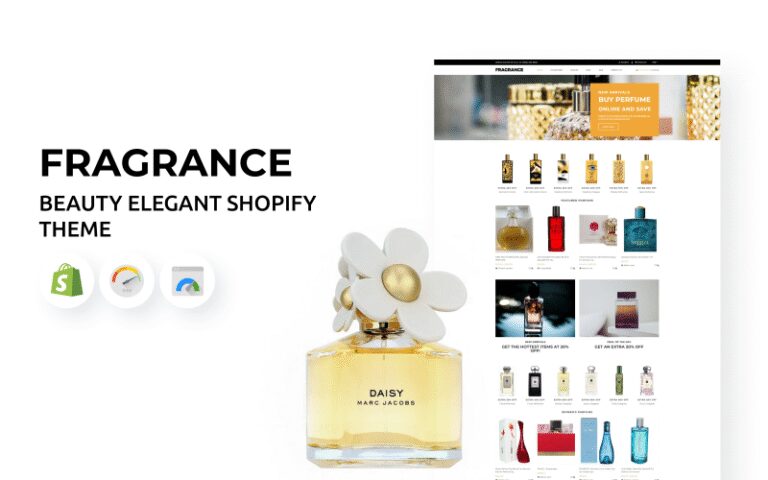 Fragrance - Beauty Elegant Shopify Theme - Template Witch