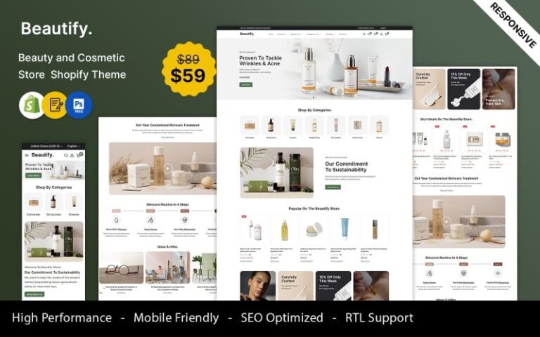 Beautify – Beauty, Fashion and Cosmetic Responsive Shopify Theme ...