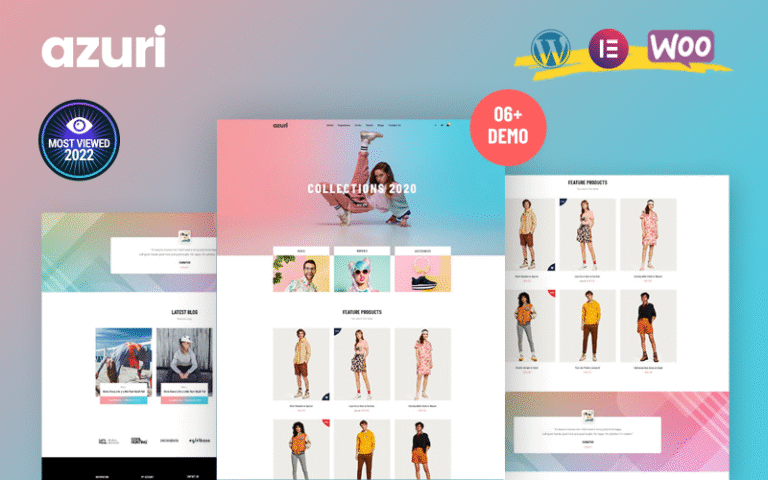 Azuri - WooCommerce WordPress Theme - Template Witch