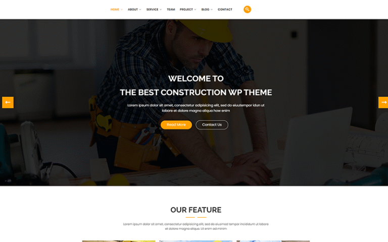 Builds - Build Construction WordPress Theme - Template Witch