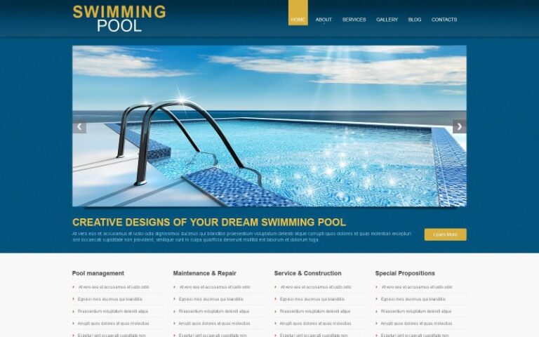 Construction Company Responsive WordPress Theme - Template Witch
