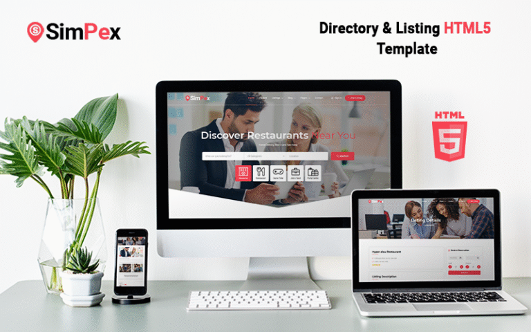Directory And Listing HTML Template - Template Witch