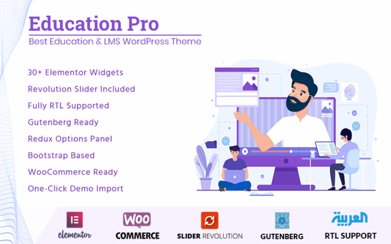 Education Pro - Best Education and LMS Elementor WordPress Theme - Template Witch