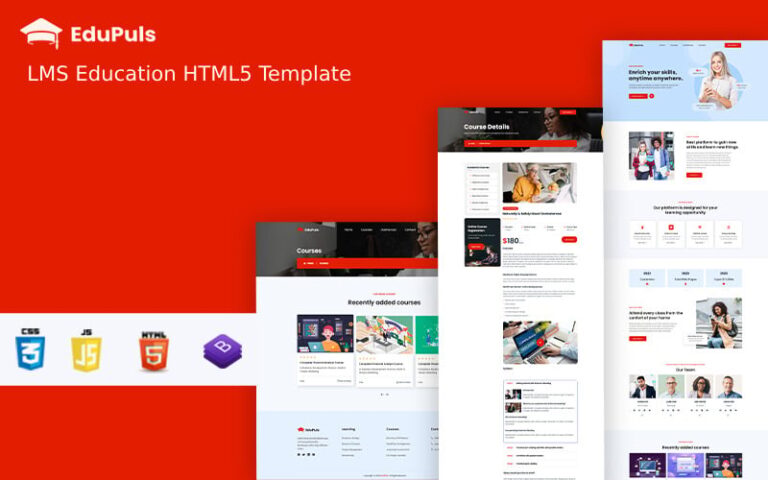 Edupuls - LMS & Education HTML5 Template - Template Witch