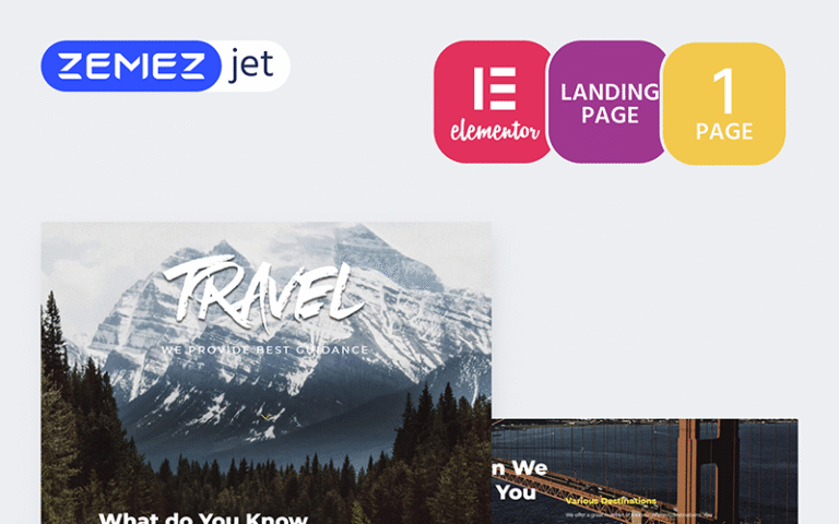 Tournet - Travel Agency Elementor Kit - Template Witch