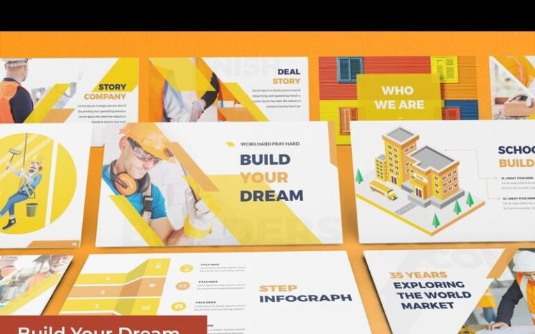 Build Your Dream PowerPoint template - Template Witch