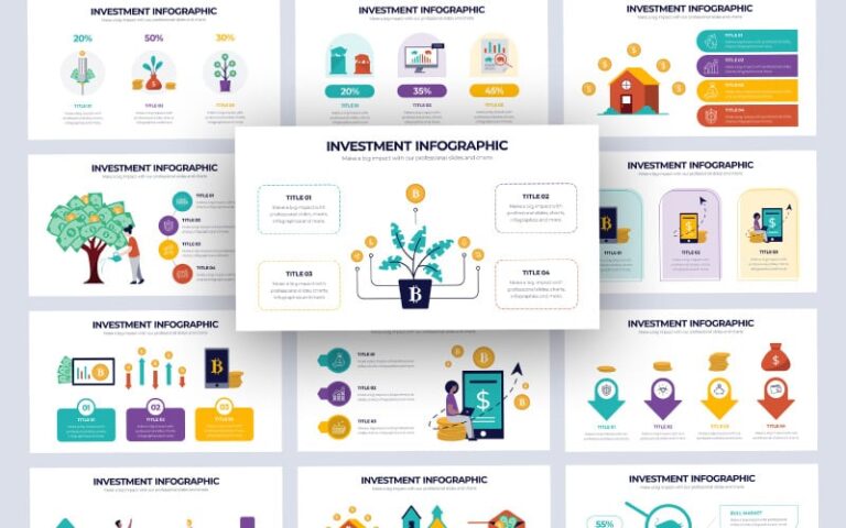 Business Investments Infographic PowerPoint Template - Template Witch