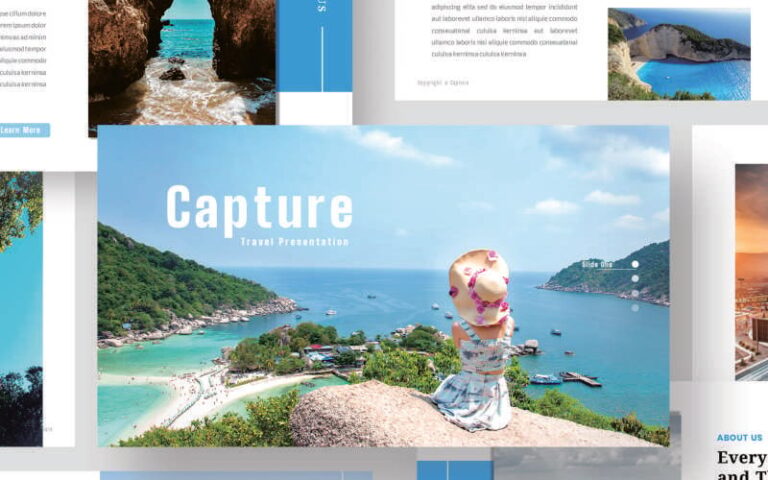 Capture PowerPoint template - Template Witch