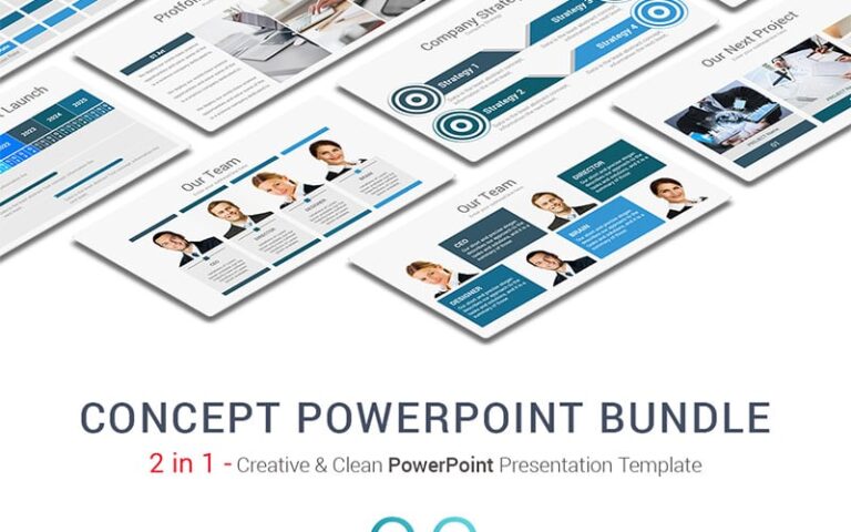 Concept Powerpoint PowerPoint template - Template Witch