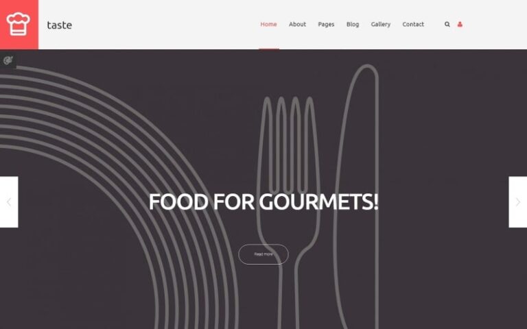 Cooking Responsive Joomla Template - Template Witch