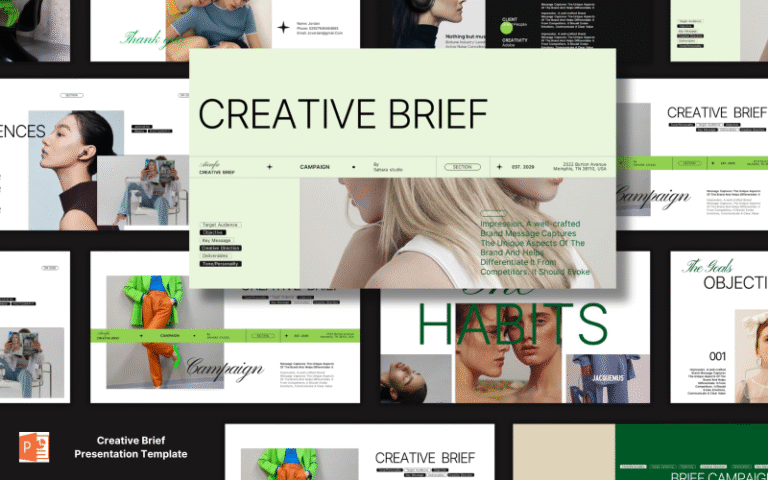 Creative Brief Presentation Template - Template Witch