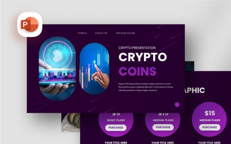 Crypto Presentation Template - Template Witch