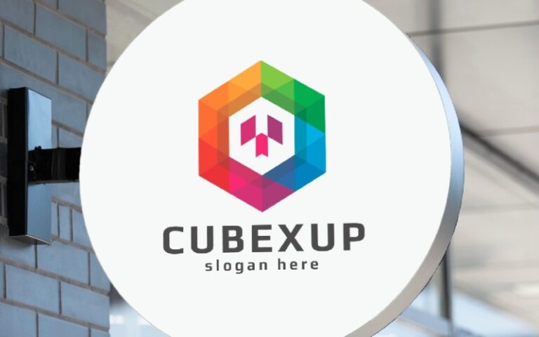 Cubic Box Technologies Pro Logo - Template Witch