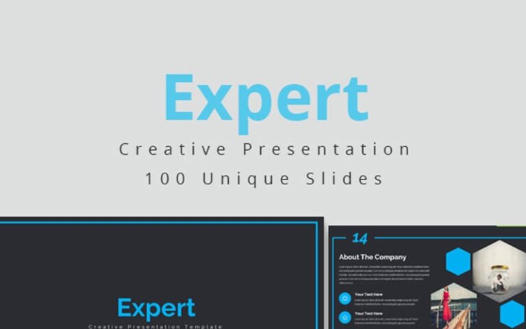 Expert PowerPoint template - Template Witch