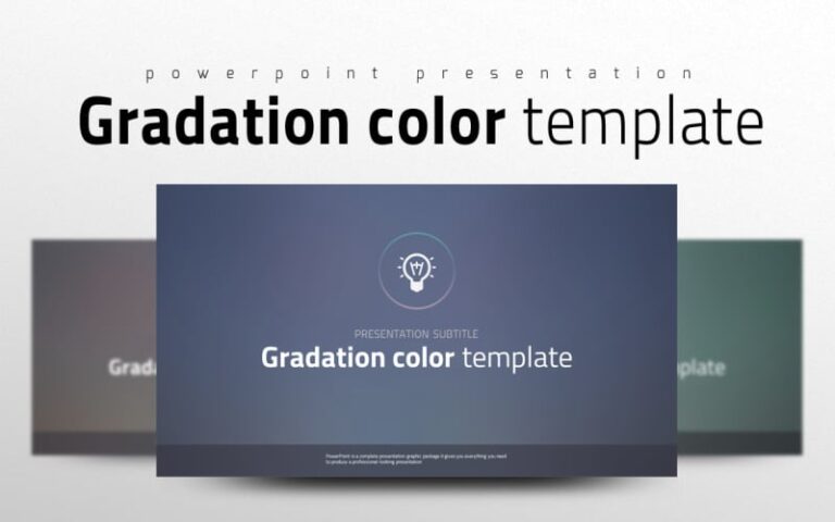 Idea Presentation PowerPoint template - Template Witch