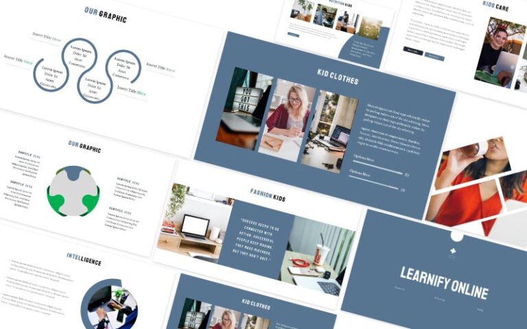 Learnify Online Multipurpose Powerpoint Template - Template Witch