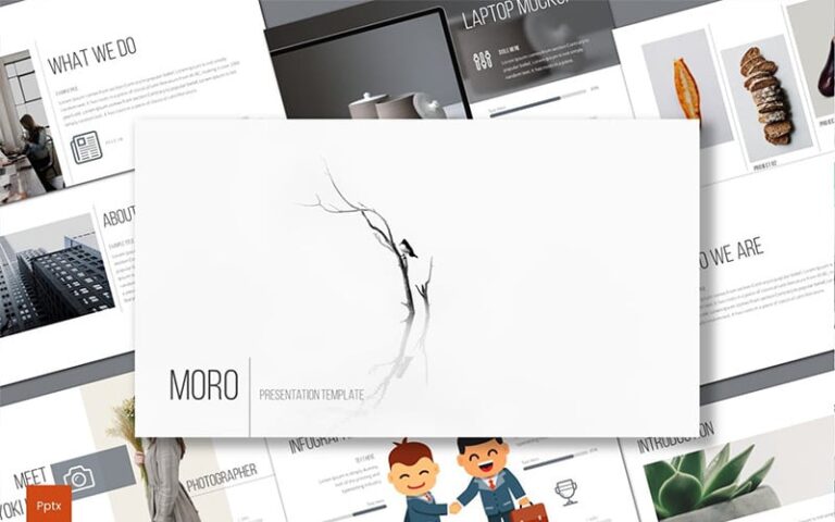 Moro PowerPoint template - Template Witch