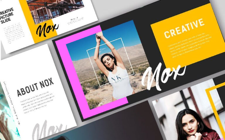 Nox Creative PowerPoint template - Template Witch