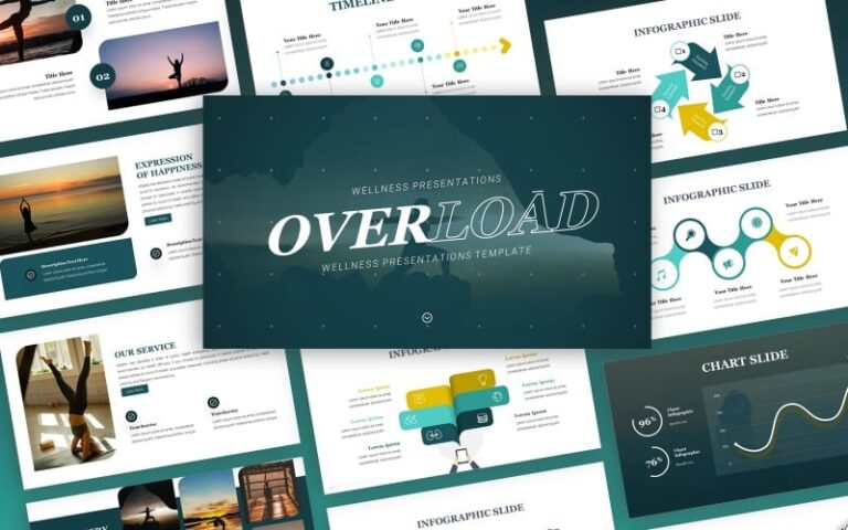 Overload - Wellness Multipurpose PowerPoint Template - Template Witch