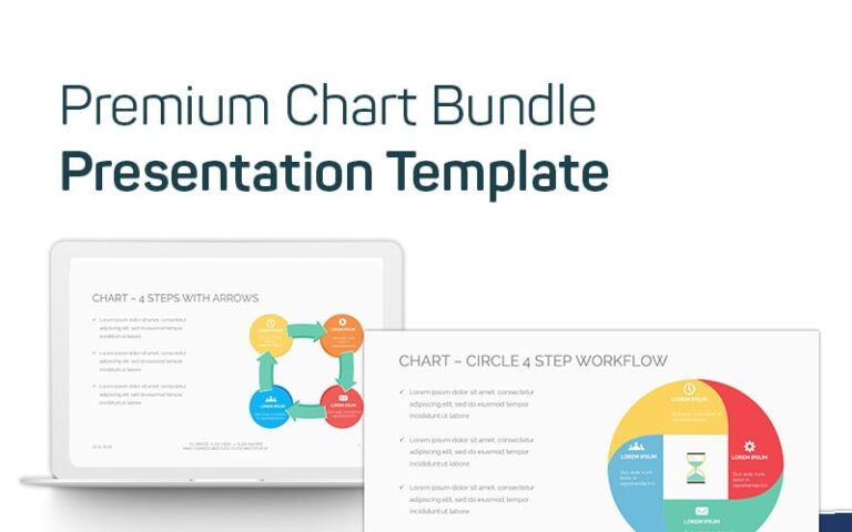 Premium Chart Bundle PowerPoint template - Template Witch
