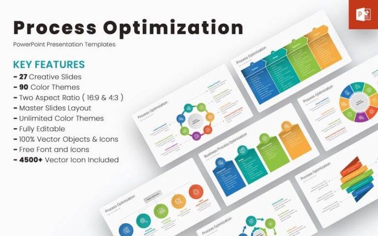 Process Optimization PowerPoint Templates - Template Witch