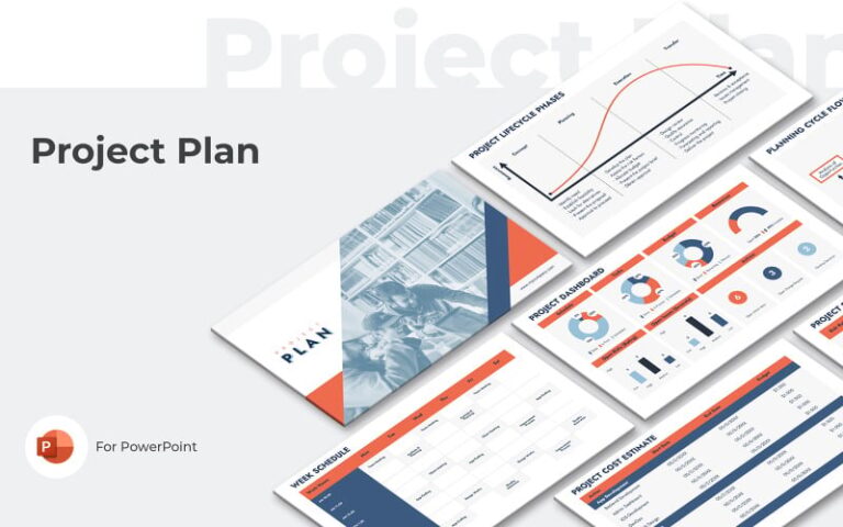 Project Plan PowerPoint Presentation - Template Witch