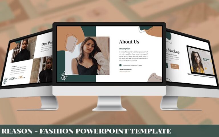 Reason - Fashion Powerpoint Template - Template Witch