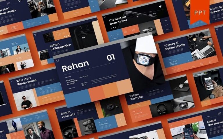 Rehan – Business PowerPoint Template - Template Witch