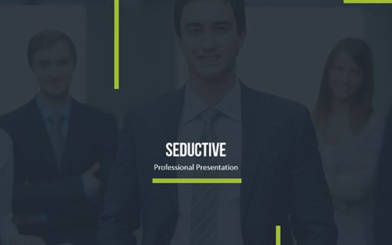 Seductive Powerpoint Presentation PowerPoint template - Template Witch