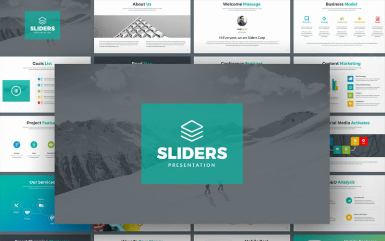 Sliders - Multipurpose PowerPoint template - Template Witch