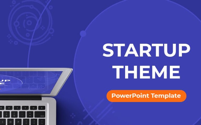 Startup Theme for PowerPoint template - Template Witch