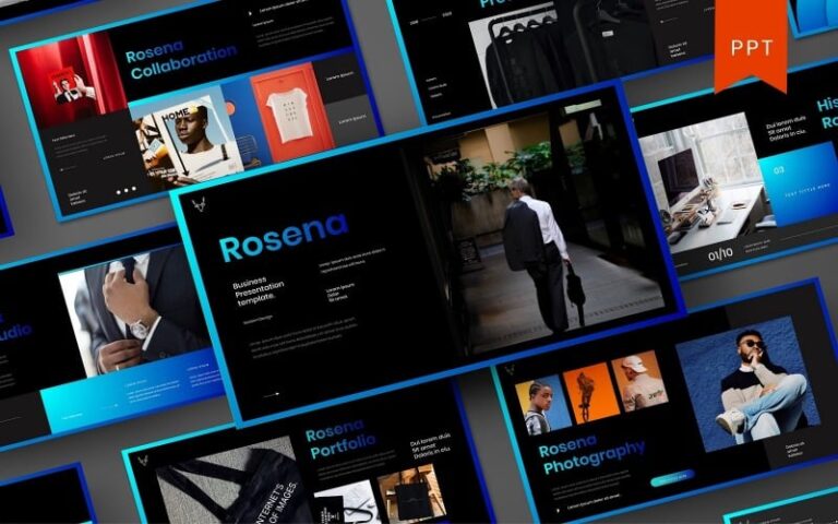 Sublime – Powerpoint Template - Template Witch