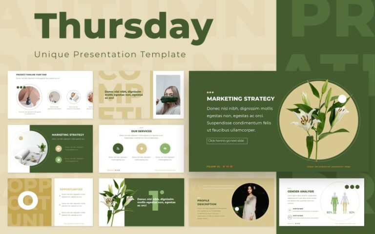 Thursday Powerpoint Presentation Template - Template Witch