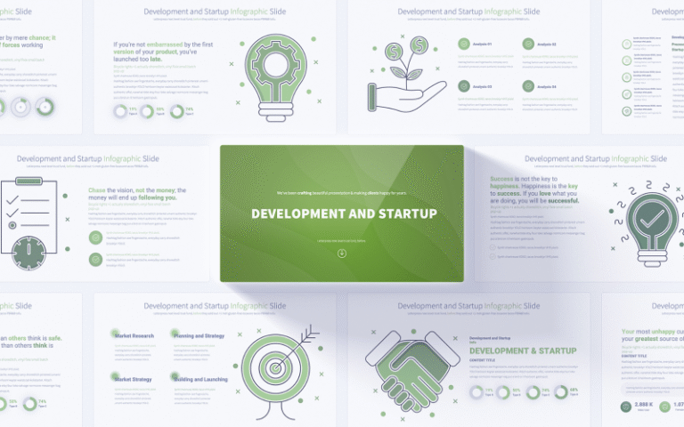 Ultimate Development and Startup PowerPoint Template - Template Witch