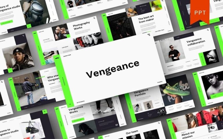 Vengeance – Business PowerPoint Template - Template Witch