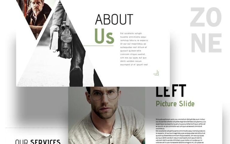 Zone PowerPoint template - Template Witch